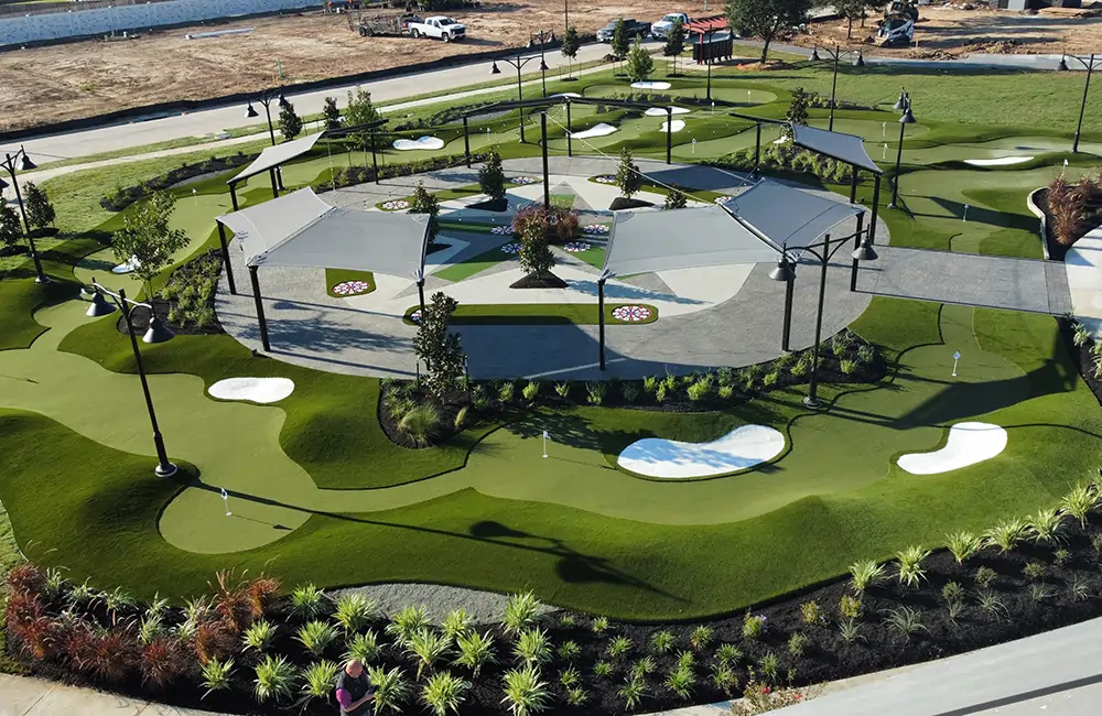 Dell Webb Artificial Grass Mini Golf Course | SYNLawn